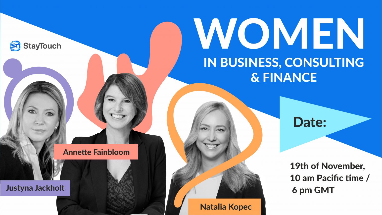Webinar: Women in Business, Consulting & Finance. - StayTouch